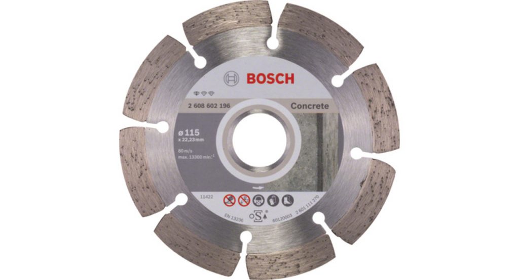 Bosch Professional Diamond Cutting Disc, Standard for Concrete 180mm ...